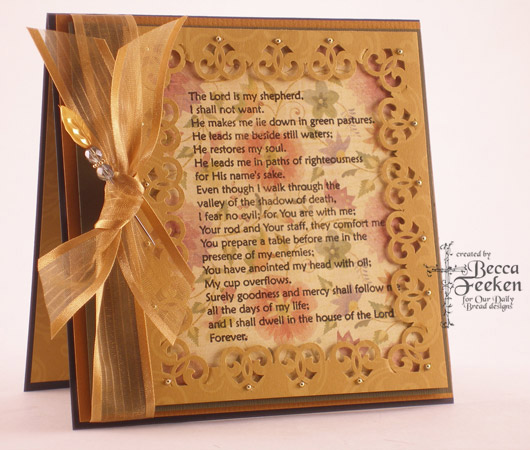 Rectangle Frame made with Corner Punches Tutorial » Amazing Paper Grace