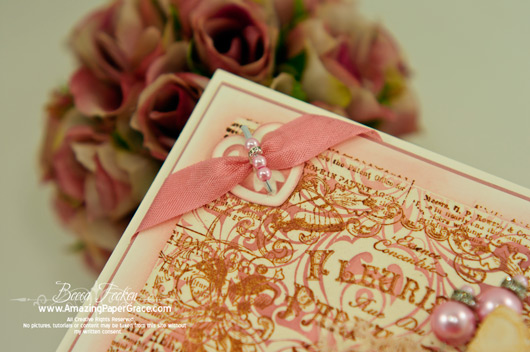 Double Stamped Backgrounds » Amazing Paper Grace