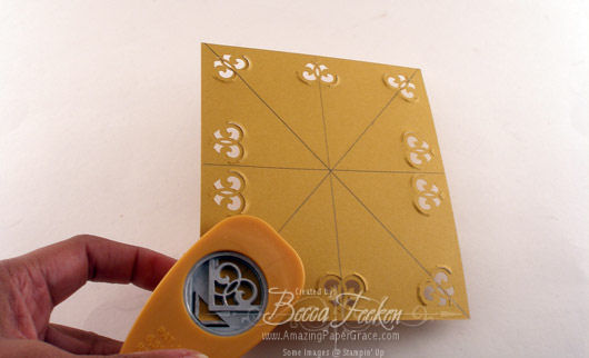 Rectangle Frame made with Corner Punches Tutorial » Amazing Paper Grace